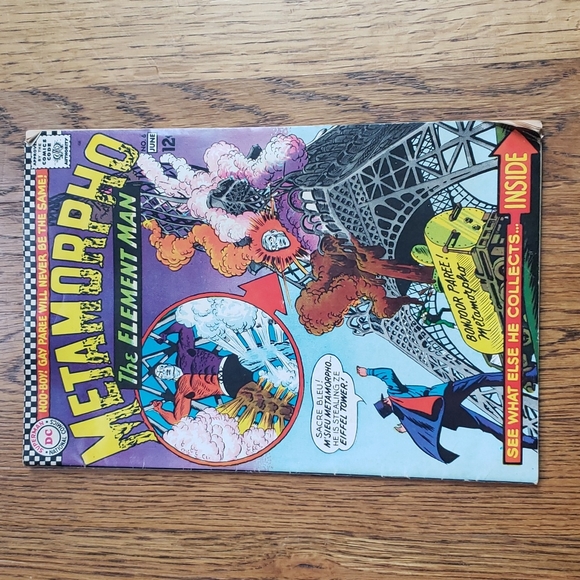 DC Comics | Other | Vintage 6s Metamorpho The Element Man No 6 Dc ...